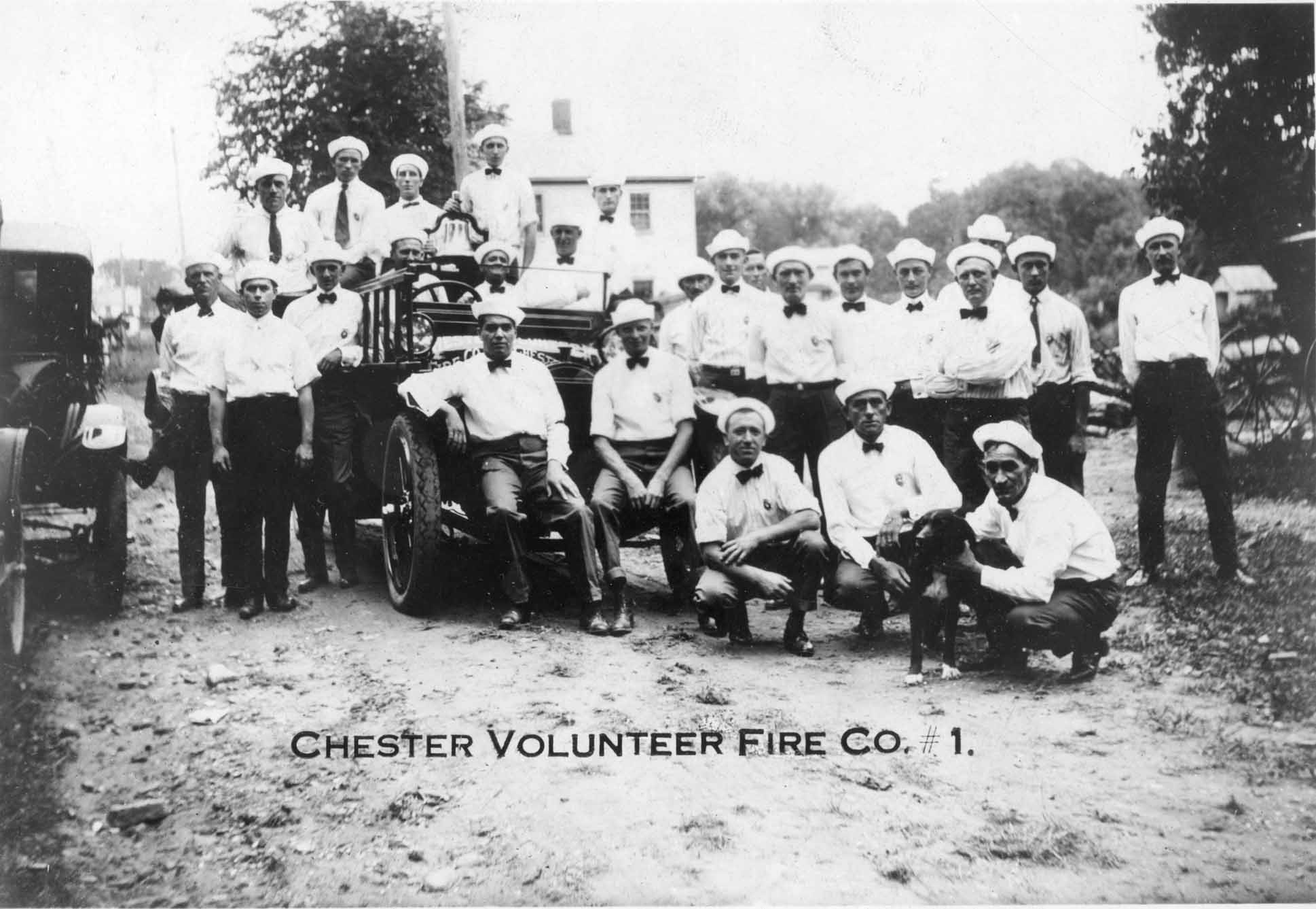 First Chester Fire Company Photograph, circa 1923 – Chester Library ...